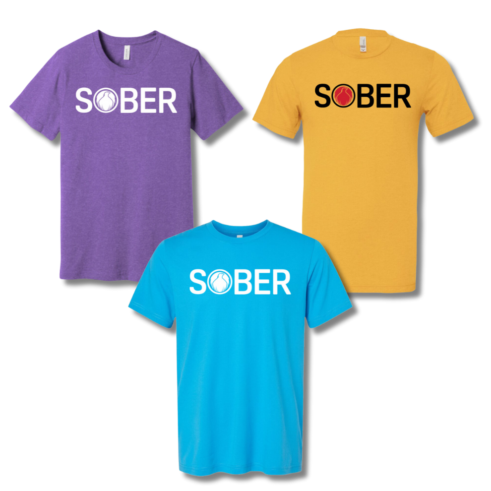 SOBER Unisex Shirt (Available in 3 new colors) - On Sale – phoenix-org